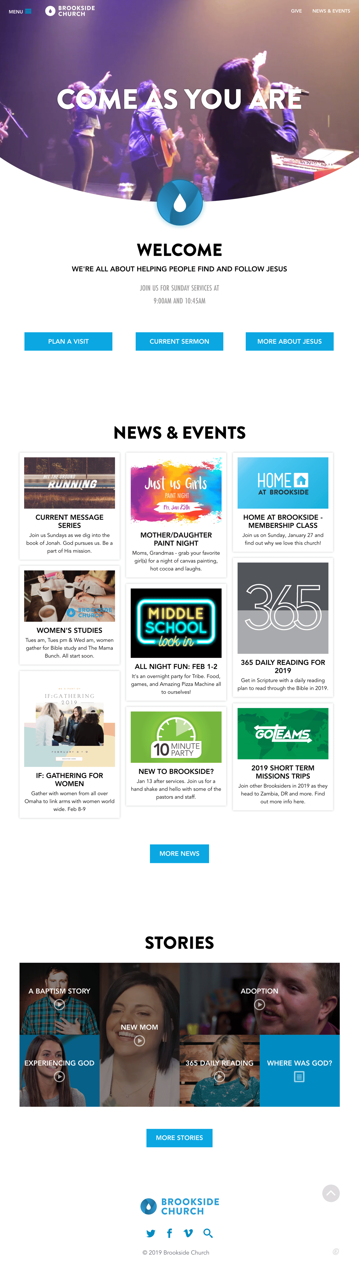 10 Top Church Website Designs Launched In 2018