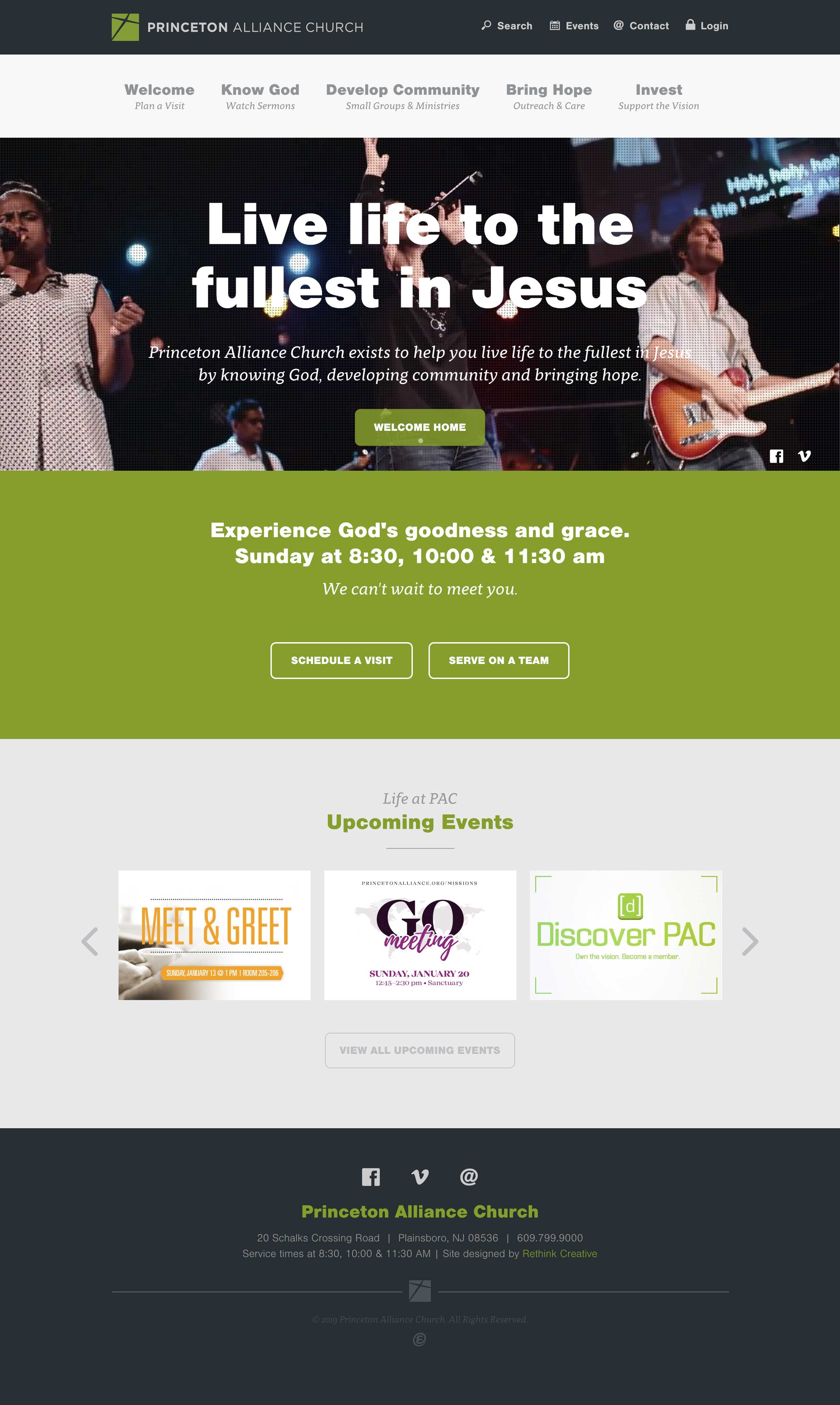 10 Top Church Website Designs Launched In 2018
